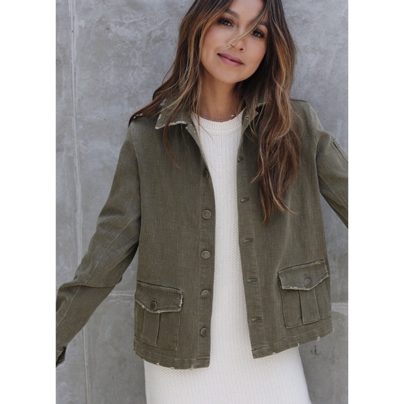 Sincerly Jules | Jackets & Coats | Sincerely Jules Cropped Denim Ash ...